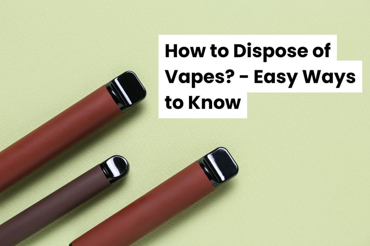 How to Dispose of Vapes? - Easy Ways to Know – VapeDeal.com