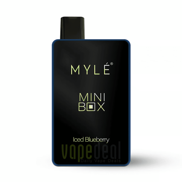 Myle Mini Box Disposable Device 1000 Puffs - Iced Blueberry – VapeDeal.com